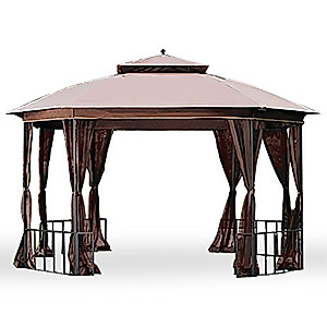 Garden Winds Catalina Gazebo Replacement Canopy Top Cover - RipLock 350