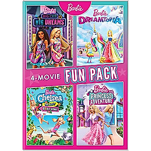 Barbie: 4 Movie Fun Pack Collection [Blu-Ray] [DVD]