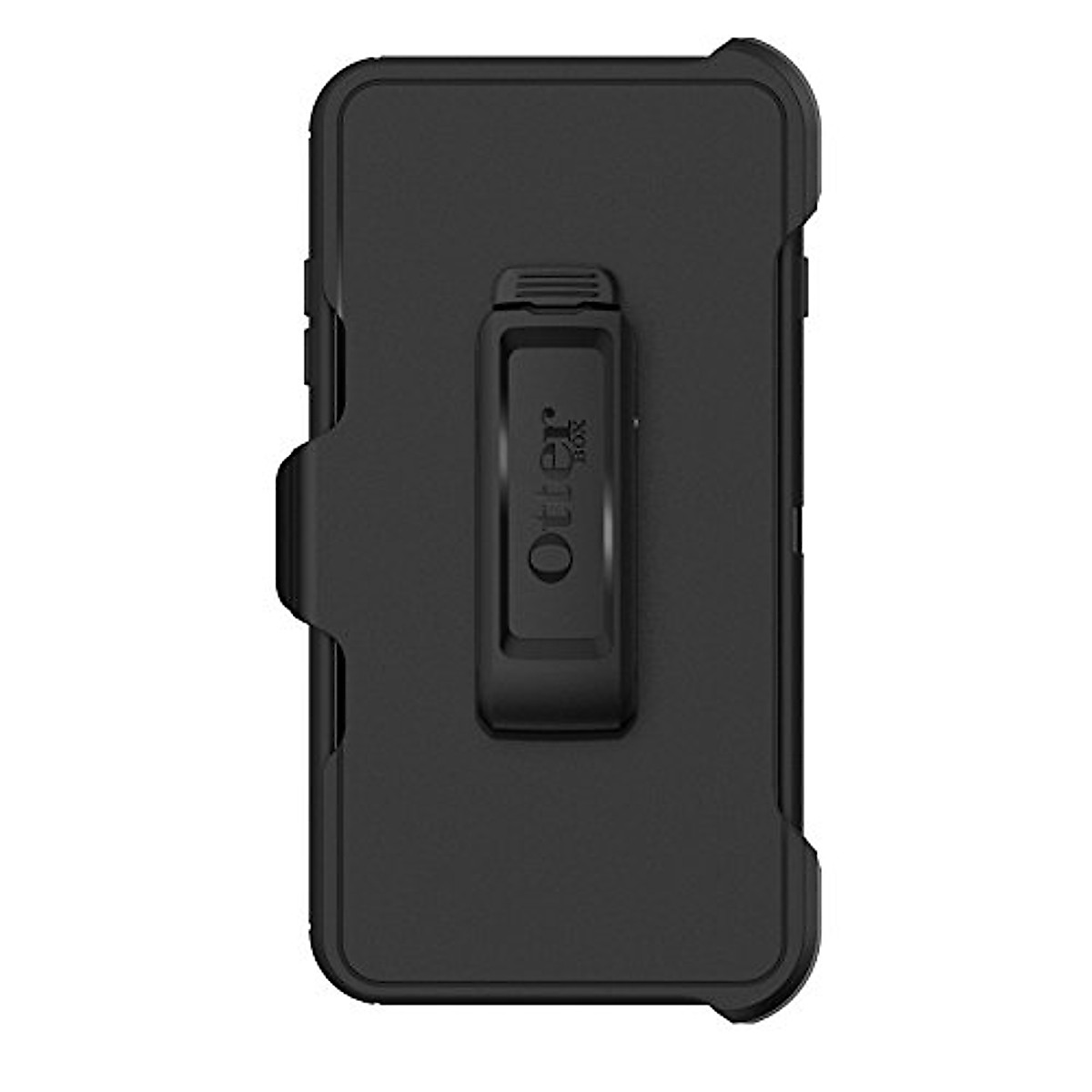 OtterBox iPhone 8 PLUS & iPhone 7 PLUS (ONLY) Defender Series Case - BLACK, rugged & durable, with port protection, includes holster clip kickstand