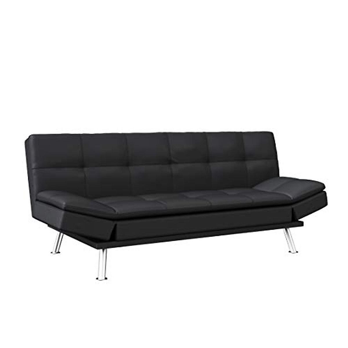 Serta Nelson Convertible Sofa Bed, Black