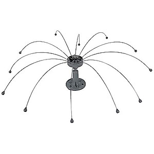 Bird Barrier Daddi Long Legs Spider Bird Repellent Devices- Waving Stainless Steel Roof & Dock Bird Deterrent - Repel Seagull, Pigeon, Duck - Safe Pest Control - 2-Ft Diameter