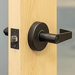 Master Lock SLCHPV10B Heavy Duty Lever Style Grade 2 Commercial Privacy Door Handle, Oil Rubbed Bronze Finish