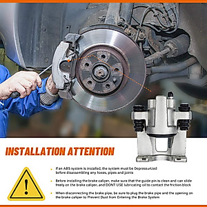 DRIVESTAR 184604 184605 Left & Right Rear Brake Calipers for 1995-2002 Ford Explorer, 1998-2002 Ford Ranger, 1997-2001 Mercury Mountaineer, OE-Quality New Brake Caliper Pair, Disc Brake Caliper