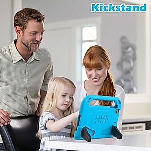 AVAWO Kids Case for iPad Mini 1 2 3 - Light Weight Shock Proof Handle Stand Kids for iPad Mini, iPad Mini 3rd Generation, iPad Mini 2 with Retina Display - Blue