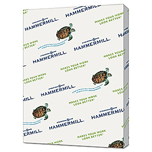 Hammermill Colored Paper, 20 lb Salmon Printer Paper, 8.5 x 11-1 Ream (500 Sheets) - Made in the USA, Pastel Paper, 103119R