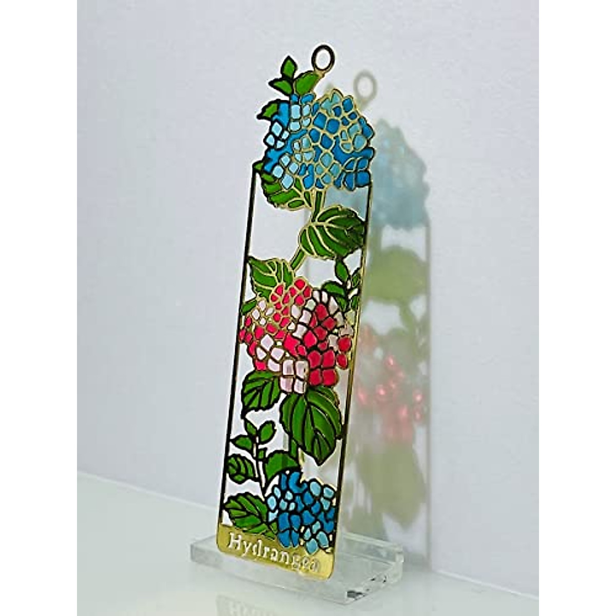 Stained-Glass Style Bookmark [SD] ( Hydrangea )