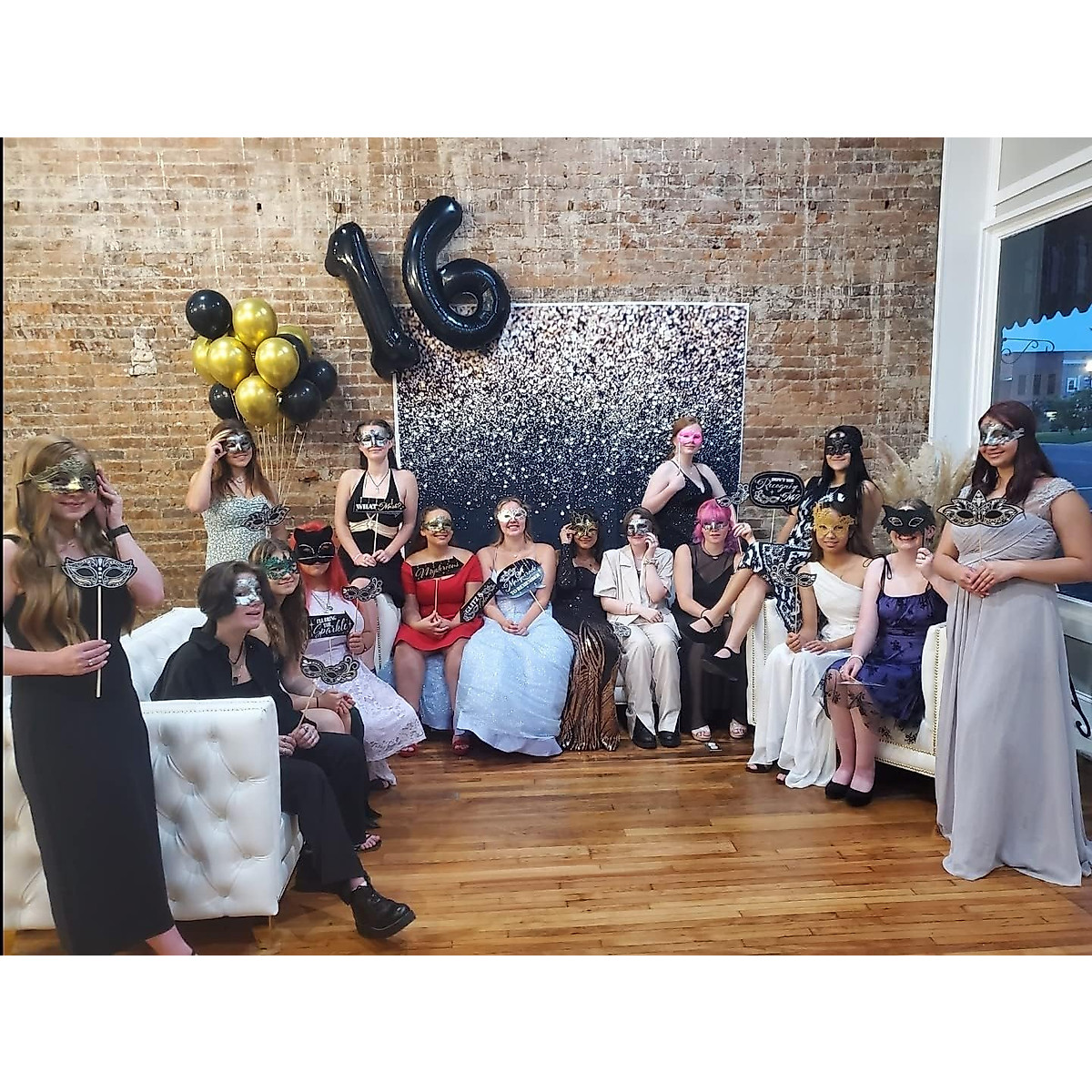 23 Balloon Numbers, 23rd Birthday Decorations for Women Men, Number 32 Balloons 40 In Black Happy 32nd Birthday Party Decorations Jumbo Foil Helium Mylar Balloons for Wedding, Celebration, Graduations