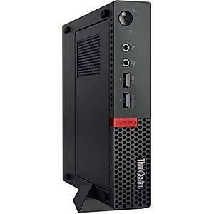 Lenovo ThinkCentre M710q Tiny Desktop PC, Intel Quad Core i5 6500T up to 3.1GHz, 8G DDR4, 500G, WiFi, BT 4.0, Windows 10 Pro 64-Multi-Language Support English/Spanish/French (Renewed)