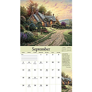 Thomas Kinkade Special Collector's Edition 2021 Deluxe Wall Calendar: Reflections