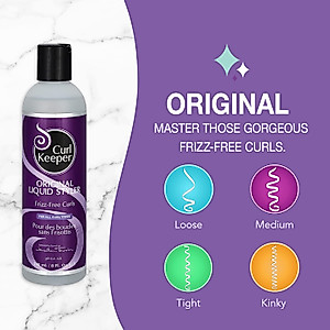 CURL KEEPER - Original Liquid Styler (8 Ounce /240 Milliliter)