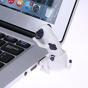 USB Humping Dog, Funny Cute USB Humping Spot Dog Christmas Toy Gift by TTnight(Black+White)