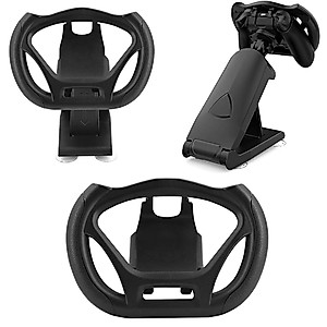 Xbox Series Gaming Racing Wheel, Meagadream Steering Wheel with 4 Table Suction Cup for Microsoft Xbox Series S/X, Xbox One/Xbox One S/Xbox One X Controller (Controller Not Included)