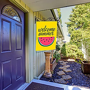 Garden Flag Holder Bracket,Wall Garden Flag Holder,Metal Garden Flag Scroll Hanger, Wall Mailbox Garden Flag Wall Hanger, Mailbox Post Scroll Flag Bracket, Garden Flag Stand for Wall Porch