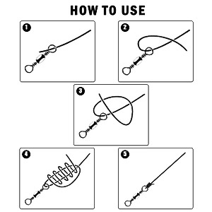 100pcs Barrel Swivels Fishing Saltwater Freshwater Fishing Tackle Line Connector Solid Ring Fishing Swivels High Strength Catfish Terminal Tackle Accessories