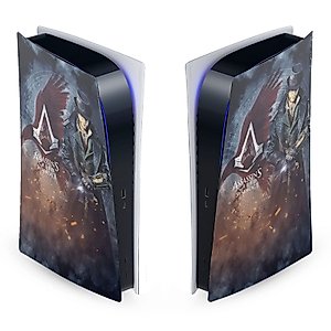 Head Case Designs Officially Licensed Assassin's Creed Jacob Frye Syndicate Graphics Vinyl Faceplate Sticker Gaming Skin Decal Cover Compatible With Sony PlayStation 5 PS5 Digital Edition Console
