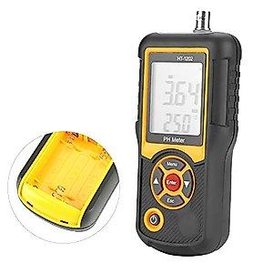 Tester HT-1202 Digital High Accuracy Water Quality Tester 0~14PH Temperature Tester for Water/Pool/Hydroponics