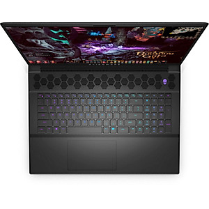 Dell Alienware m18 Laptop (2023) | 18" 1920x1200 FHD+ 480Hz | Core i7-13700HX - 4TB SSD Hard Drive - 32GB RAM - Nvidia GeForce RTX 4060 | 16 cores @ 5 GHz - 8GB GDDR6 Win 11 Home Black