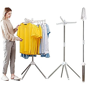 Clothes Drying Rack Folding Indoor - Foldable Clothing Dryer Laundry Stand