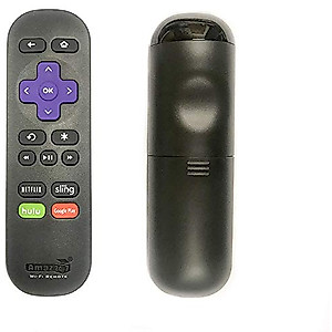 Amaz247 Wi-Fi Remote for Roku Streaming Stick (3500r, 3500rw, 3600, 3800, 3810), Roku 3 (4200r), Roku 2 (2720r),Roku Ultra, Roku Premiere, Roku Express (3900X), Roku Express+