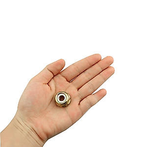 YHXiXi 8PCS M10x1.25 Universal Left Hand Thread Blade Nut, M10x1.25 Cord Trimmer Cutter Gear Head Blade Case Accessories Replacement for String Trimmer