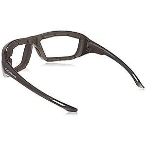 Radians XT1-11 Extremis Full Black Frame Safety Glasses with Clear Anti-Fog Lens