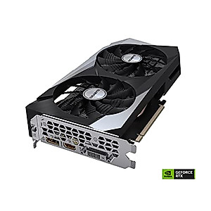 Gigabyte GeForce RTX 3050 WINDFORCE OC 8G Graphics Card, 2X WINDFORCE Fans, 8GB GDDR6 128-bit GDDR6, GV-N3050WF2OC-8GD Video Card