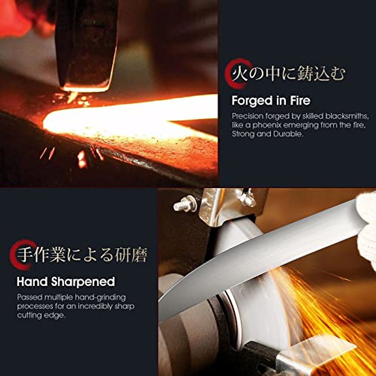 Huusk Cimitar Breaking Knife 12 inch, Curved Butcher Knife for Meat Cutting Sharp Brisket Knife Carving Knife Full Tang Meat Cleaver with Rosewood Handle for Meats Big Vegetables Christmas Gift