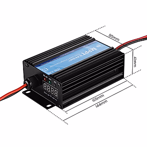 SUNYIMA MPPT Controller 300W 24V/36V/48V/60V/72V Solar Boost Charge Controller Electric Car Electric Vehicle Charging Voltage Regulator