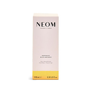NEOM Happiness Reed Diffuser, 3.38fl oz | Uplifting Scent | Neroli, Mimosa & Lemon Essential Oil Blends| 100% Natural Fragrance | Scent to Make You Happy…