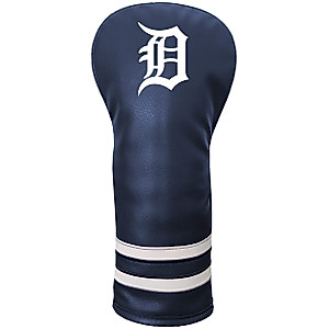 Team Golf MLB Detroit Tigers Vintage Fairway Headcover (Color) - Printed Team Golf MLB Vintage Fairway Headcover (Printed), Fits All Fairway, Hybrid and Utility Clubs