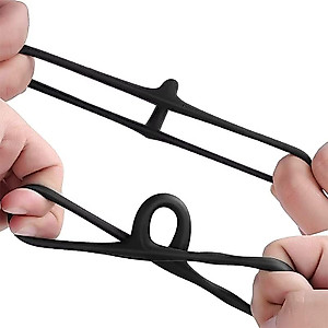 Cock Ring for Male for Sex Penis Rings for Couple Sex Silicone Cock Rings Adult Sensory Toy Penis Ring Soft Silicone Couple Cock Ring for Men Sexual Wellness Hoodies Black Q577t