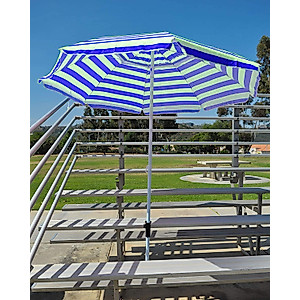 AMMSUN Umbrella Stand Bench Buddy Umbrella Holder Clamp Holder Clip Beach Fishing Umbrella Mount Chair Clamp