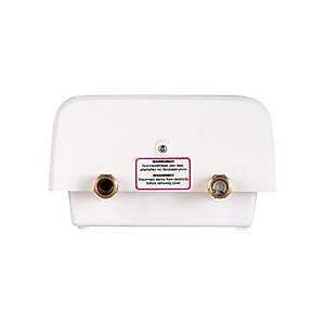 MAREY Power Pak 12 kW Electric Tankless Water Heater, White, Small