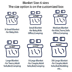 Artsadd Personalized Graduation Blanket Gifts,Class of 2023 High School College Graduation Gifts for Son Daughter Classmate,Congratulation on Graduation Custom Picture Throw Blankets