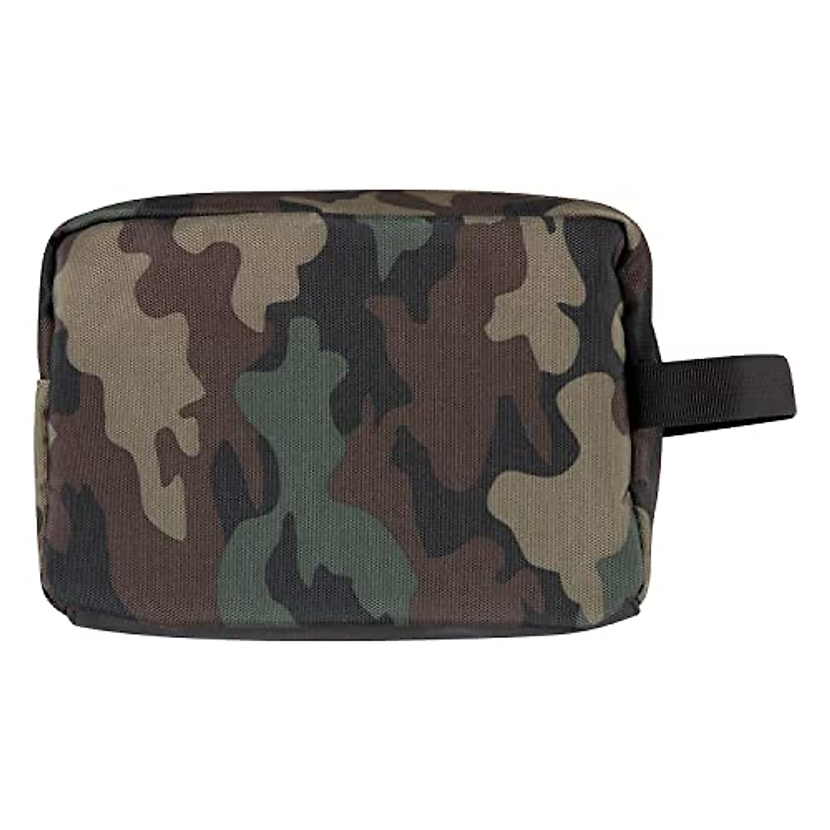 Hurley Kids' One and Only Small Items Travel Dopp Kit, Camo Green, Size