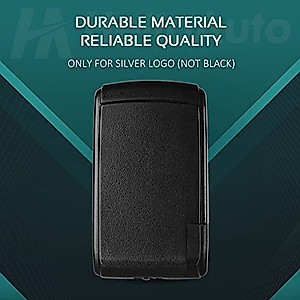 HelloAuto Key Fob Fit for 2004-2009 Toyota Prius 3 Buttons Replacement Keyless Entry Smart Remote Key. FCC ID: MOZB31EG P/N: 2584A-B31EG, 89994-47061 (ONLY FITS Silver Logo)