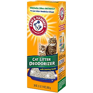 ARM & Hammer Cat Litter Deodorizer-Super Size Pack-30 oz Pack of 4