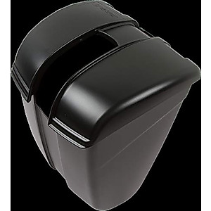 San Jamar Saf-T-Ice Plastic Scoop Caddy for Scoops, 86 oz, Black