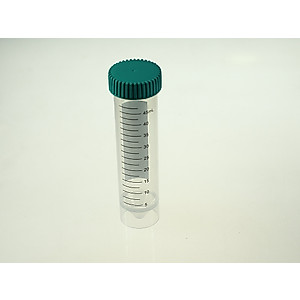 Nest Scientific 602072 Polypropylene/Polyethylene Centrifuge Tube, Self-Standing, Bulk, Standard, Sterile, 50 mL, 25 per Pack, 500 per Case (Pack of 500)