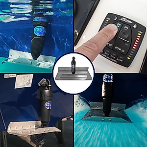 Bennett Bolt Electric Trim Tab System 24" x 12", Includes Integrated Helm Control, Actuators, Wires Harnesses and Mounting Hardware, Complete Kit BOLT2412, 12V DC - FO4585