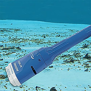 POOL BLASTER Aqua Broom Ultra Cordless Pool & Spa Vacuum w/Pole Set for Sand, Silt & Small Debris, Battery-Powered Handheld Hoseless - for Hot Tubs and Tight Spaces in Inground & Above Ground Pools