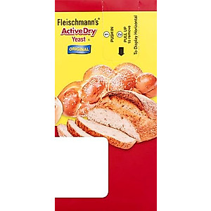 Fleischmann's Active Dry Yeast, 0.25 Ounce (Pack of 3)