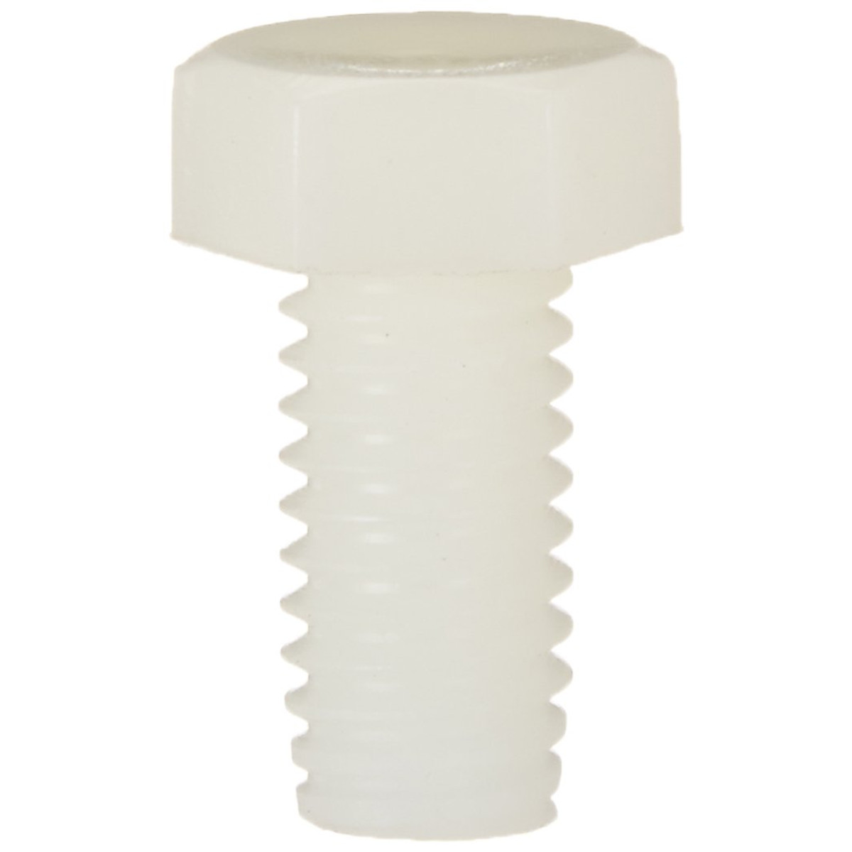 Hard-to-Find Fastener 014973168353 Nylon Hex Bolts, 3/8-16 x 3/4, Piece-8