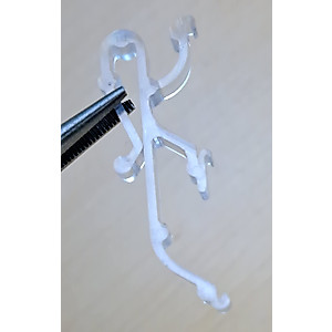 Qty 8. Valance Clip for Mini Blinds, Aluminum Blinds, PVC Blinds (Curved Hook-5388)