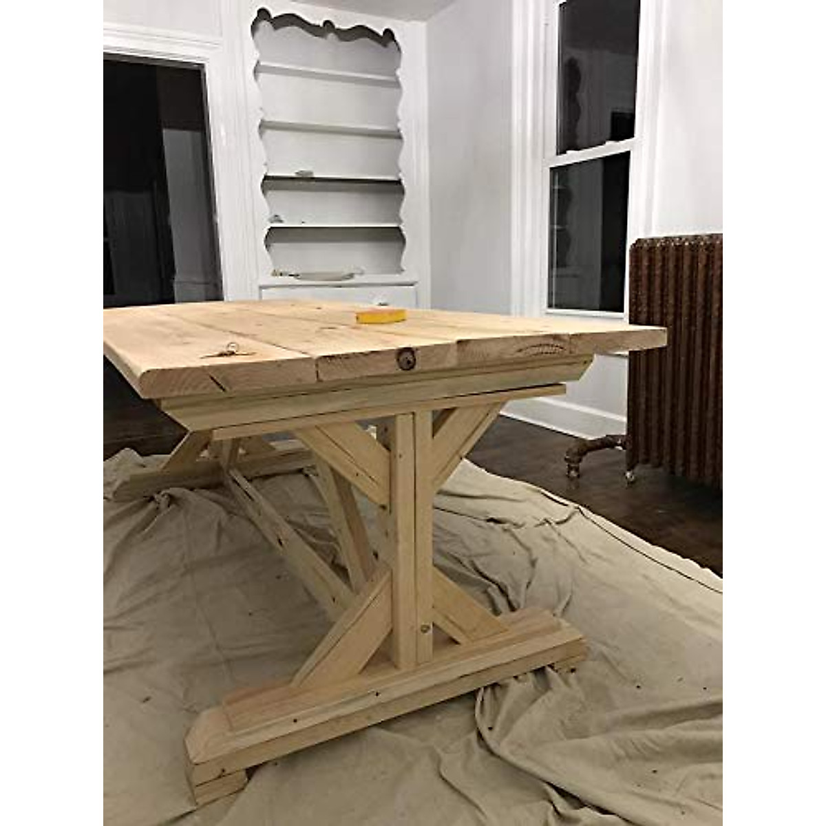 Farmhouse Style Dining Room Table - Benches sold separately - Various sizes available