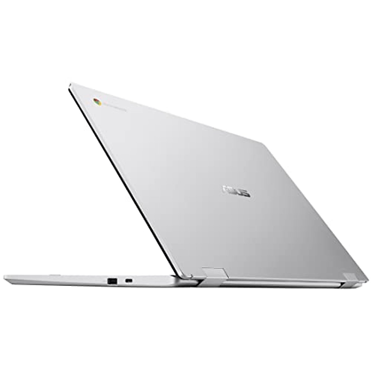 ASUS Chromebook 17.3" FHD Laptop Computer, Intel Celeron N4500 Processor up to 2.8GHz, 4GB LPDDR4 RAM, 32GB eMMC, WiFi 6, Bluetooth 5.2, Webcam, Transparent Silver, Chrome OS, ipuzzle Type-C HUB