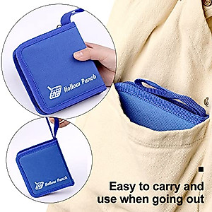 15 Pcs Leather Hole Punch,Hole Punch Set for Leather Craft,Round Steel Leather Craft Hollow Hole Punch,Hole Punch Tools for Watch Bands,Leather,Belts,Canvas,Paper (1mm to 11mm)