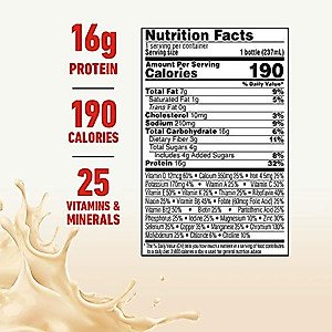 Boost Ready To Drink, Glucose Control Vanilla, 8 FL ounce (Pack of 24)