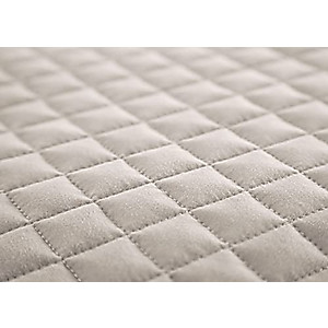 Vilano Springs, Premium Quality, Soft, Wrinkle & Fade Resistant, Easy Case, Oversized Quilt Cover Set with 1 Quilt Set and 2 Shams, King/California King, Bone