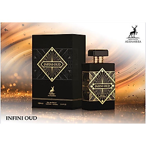 Maison Alhambra Infini Oud for Unisex - 3.4 oz EDP Spray